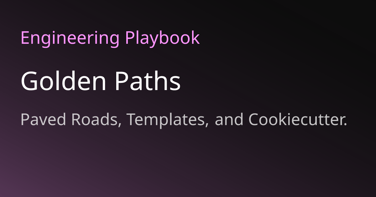 Golden Paths
